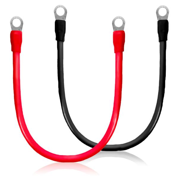 ●IV線14SQの電線の両端に丸形圧着端子を圧着加工したバッテリー増設用並列電線です。●600V耐圧 12V、24Vバッテリー接続電線です。 【商品仕様】導体に可とうより線電線：IV　サイズ：14sq　定格電圧：600V　定格温度：60℃芯...