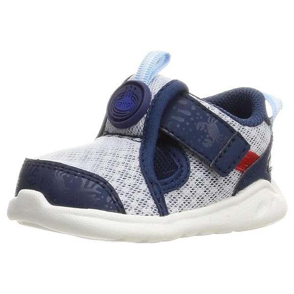 お子様の足の成長を促進する「キャロット」のベビーサマーシューズです。子どもの足の成長をサポートする4つの機能(つま先ゆったり/カウンターボックス/フレックスジョイント/洗えるインソール)に加え、洗っても翌日履ける急速乾燥機能を搭載しています...