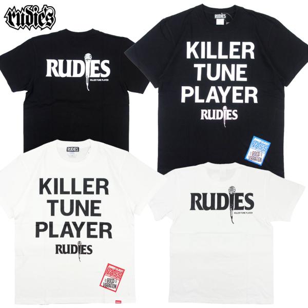 RUDIE'S/ルーディーズTシャツ 半袖/MICROPHONE SLICK-T 86005 86006｜rudies ストリート スケーター メンズ レディース ファッション