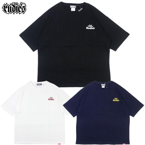 RUDIE'S/ルーディーズTシャツ ビッグシルエット 半袖/CURVY PKT-T 85994 85995 85996｜rudies ストリート スケーター メンズ レディース ファッション