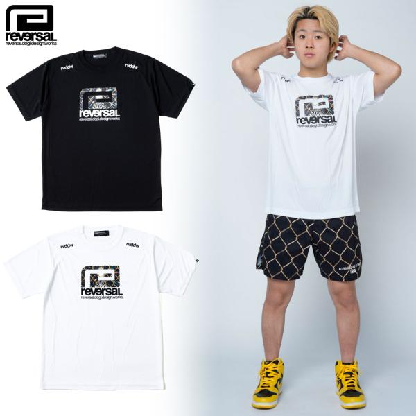 reversal/リバーサル｜半袖 Tシャツ ドライ/SPACE CAGE BIGMARK DRY TEE rv25aw052｜吸汗速乾 スポーティ ストリート 格闘技 MMA トレーニング 那須川龍心reversal/リバーサル｜半袖 T...