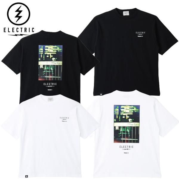 ELECTRIC /エレクトリック｜Tシャツ 半袖 フォトプリント GO コラボ コットン/PHOTOGRAPHER GO ＃2 S/S TEE（FENCE）E26ST02 ELECTRIC｜フォトグラファー GOELECTRIC /エレク...