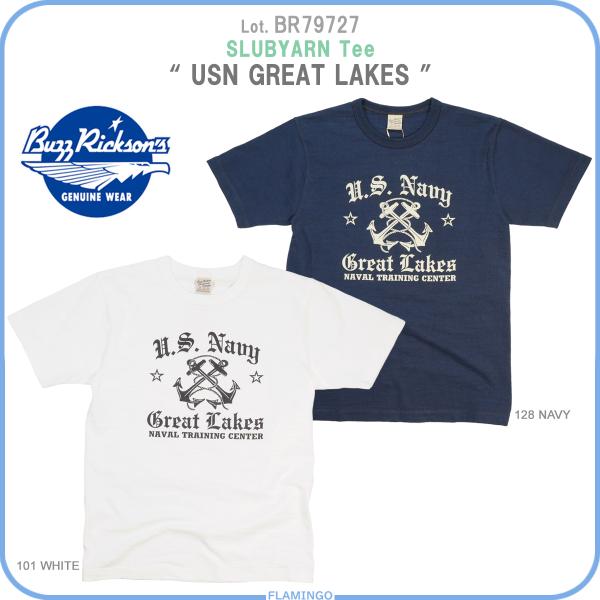 BR79727 バズリクソンズ BUZZ RICKSON'Sスラブヤーン 半袖 Tシャツ