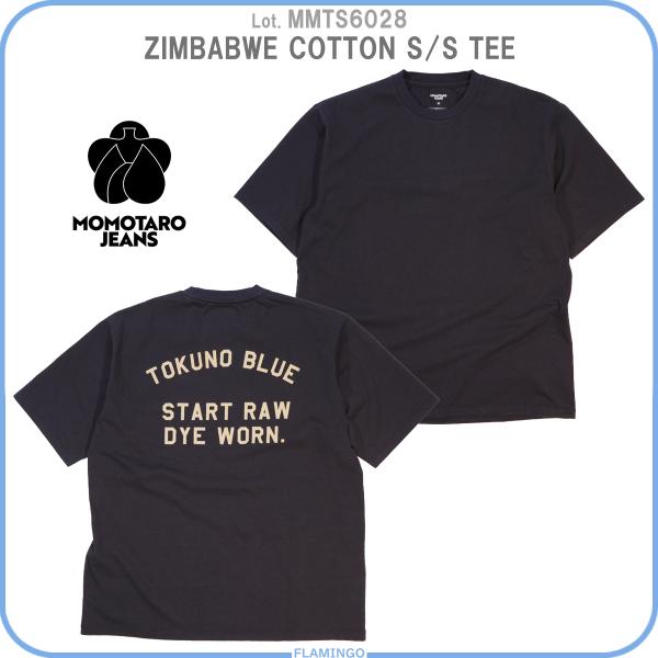 MMTS6028 桃太郎ジーンズ MOMOTARO JEANS8.5oz プリント Tシャツ