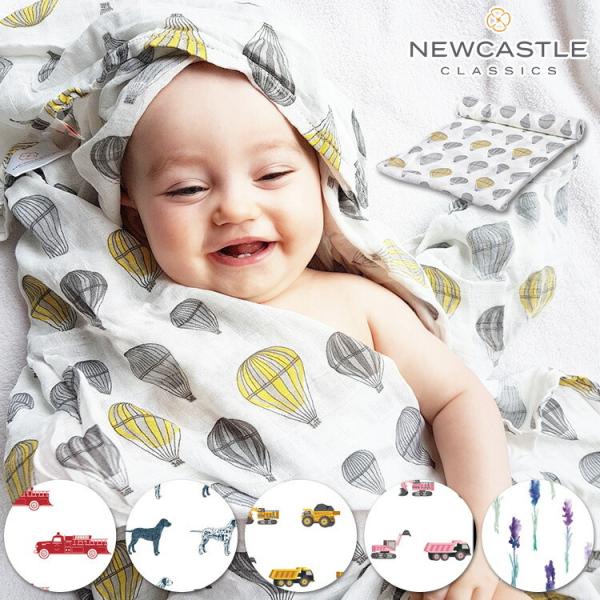 ■サイズ 120×120cm■素材 バンブーモスリン■仕様 洗濯機洗い可■メーカー国 アメリカ■キーワード：NewcastleClassics/スワドル/バンブースワドル/シングル/ブランケット/大判/バンブー/タオルケット/オールシーズン...