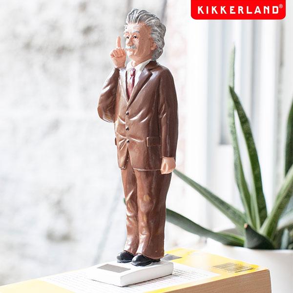 【爆買いWEEK】【送料無料】■サイズ（約）：W6.2×D4.8×H18cm■材質：Polyresin■ブランド名：Kikkerland■販売元：DTL-2987キーワード：KIKKERLAND/Solar Einstein/キッカーランド...