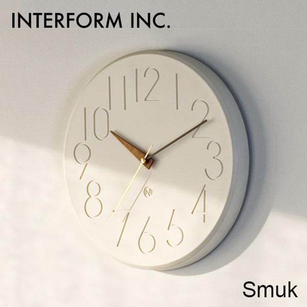 【正規販売店】【送料無料】■自社品番：ITF-CL-4168キーワード：壁掛け時計/インターフォルム/INTERFORM/静か/静音/音がしない/北欧/アナログ時計/ナチュラル/シンプル/ミニマル/韓国インテリア/リビング/ダイニング/寝室...