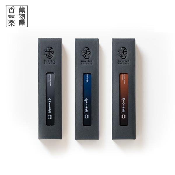 ボトルに入ったお香は、新しいスタイルのご進物としてや、ルームインセンスとしても◎ 薫りは伝統の天然香料素材・製法へこだわり試作を重ね、現代生活にもマッチしたものとして完成しました。キーワード：みやび/株式会社みやび/薫物屋香楽/ボトルインセ...