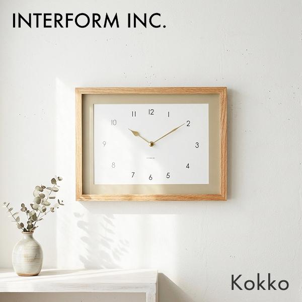 ■keyword：壁掛け時計/掛け時計/ウォールクロック/掛時計/かけ時計/柱時計/静音/静か/連続秒針/スイープムーブメント/ユニット/カチカチ言わない/音がしない/木製/ウッド/木枠/オーク/天然木/四角/スクエア/長方形/横長/アート...