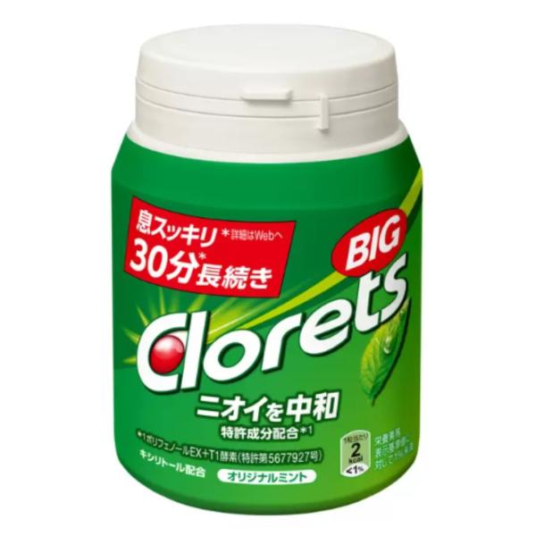 クロレッツXP オリジナルミント ガム 特大ボトル 290g製品の特性上、一度受け取りされた場合の返品はできません。予めご了承ください。※メーカーの供給時期により、パッケージが異なる場合があります。