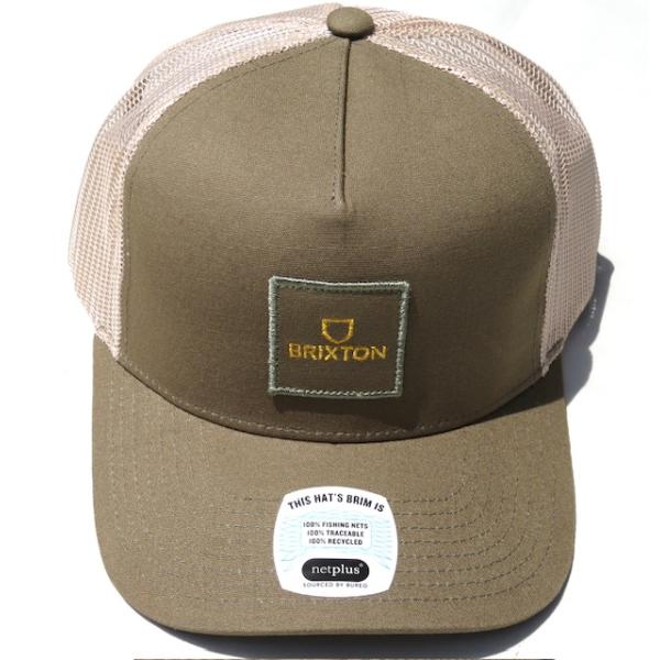 フロントパネルの内側には芯が入っていて型崩れしにくい仕様です。ワンサイズ フリー　（バックのアジャスターでサイズ調節できます）フロント：ワッペンコットン43％ ポリ57％新品、BRIXTON JAPAN正規品代引き便、銀行振り込みも可能で