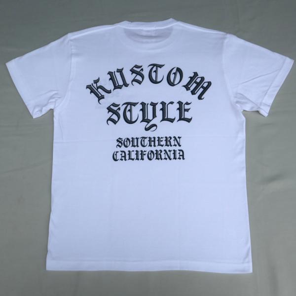 全国送料無料ですカスタムスタイル SHADES TシャツサイズＬ　肩幅50cm　身幅55cm　着丈71cmコットン１００％フロント、バック：プリント