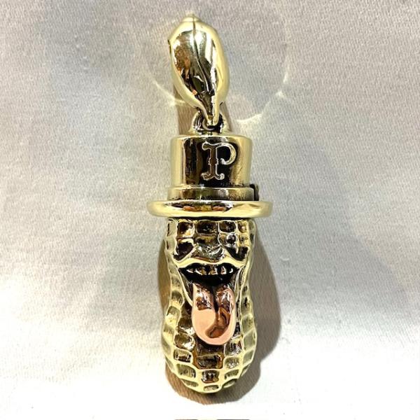 Peanuts&amp;Co YACHIMATA BERO PEANUTS BRASSYACHIMATA BEROのオープンタイプでBEROの部分はカッパー（銅）を使用しています内部にはペンダントトップとしても使えるスプーンが入っていますお...