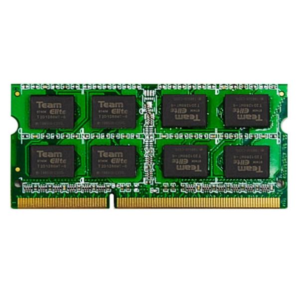 TEAM ELITE DDR3 1600 16GB 8GB×2 ノート用 TSD316G1600C11DC-E-EC SO-DIMM 2枚組 CL11 PC3-12800 メモリ