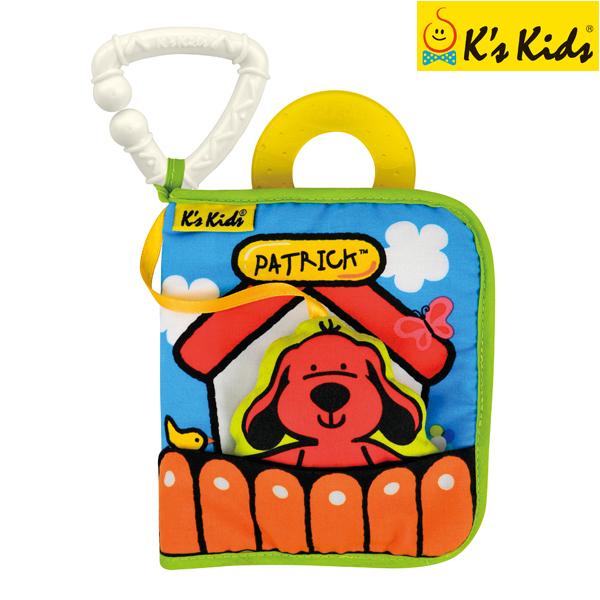 ・月齢：おたんじょう〜・サイズ：W15×D3×H18cm・素材：ポリエステル、綿、PET樹脂、ナイロン、EVA樹脂、ポリエチレン・原産国：中国・メーカー：K's Kids（ケーズキッズ）