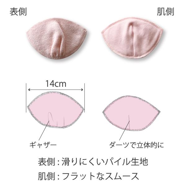 【発売日：2019年11月15日】3/4タイプ（レモンパット）は3/4カップのブラジャーにも対応。（こちらは横幅14cmサイズ　2個1セット。）肌への摩擦が少なく通気性にも優れたバストパットなので市販のパットでかぶれたりお肌の悩みを抱えてい...