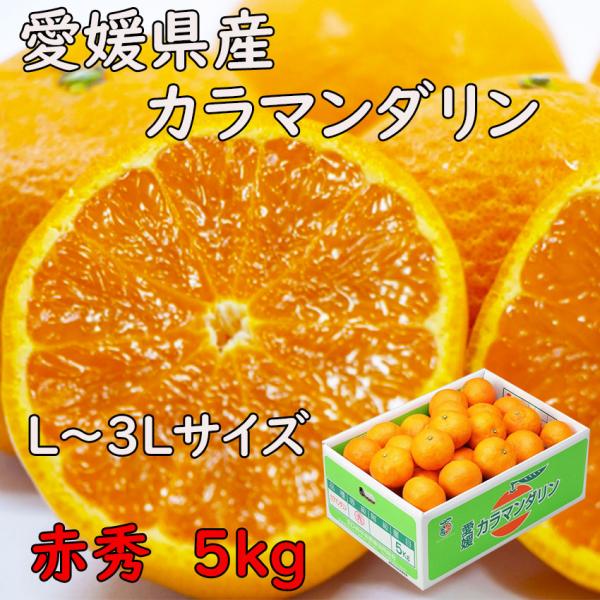 【発売日：2020年04月13日】■商品名：愛媛県産　カラマンダリン■商品内容：カラマンダリン　■等級：赤秀品■サイズ：Ｌ〜３Ｌ■重さ：5kg以上※箱ー贈答用■原産地：愛媛県産■賞味期限：生モノの為、お早めにお召し上がりください■ギフト対応...