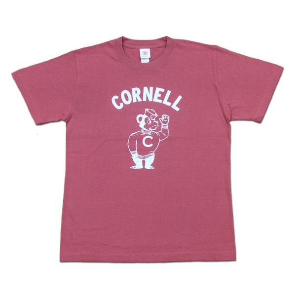 アメカジ定番のカレッジプリントTシャツです(正規ライセンス商品)【CORNELL University/コーネル大学】1865年創設、ニューヨーク州イサカに本部を置くキャンパスは氷河の侵食によって形成された丘陵地の斜面に広がり、全米で最も美...