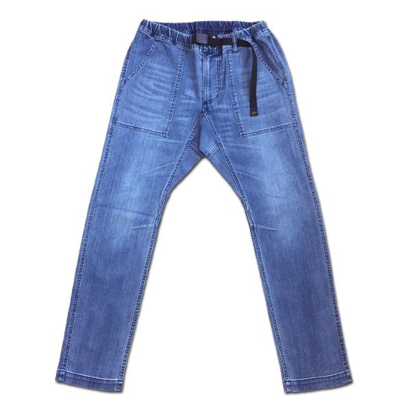 ヴィンテージな雰囲気に仕上げたストレッチデニムのクライミングパンツ。コーンミルズ社開発の「CORN DENIM S GENE&amp;#174; STRETCH DENIM」を使用することで、耐久性と伸縮性に優れています。スリムに近いシルエ...