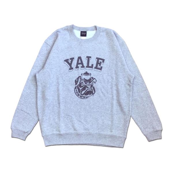 アメカジ定番のカレッジプリントスウェットです(正規ライセンス商品)。【YALE University/イェール大学】1701年創設、コネチカット州ニューへイブンに本部を置くアメリカの大学。アイビーリーグの１校。世界最高峰の大学のひとつとして...