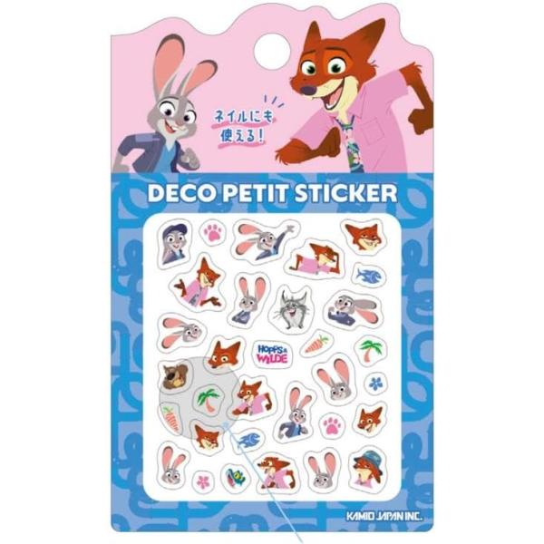 カミオジャパン ズートピア デコプチステッカー スタンダード 073240 Zootopia ディズニー映画