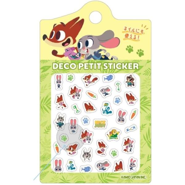 カミオジャパン ズートピア デコプチステッカー デフォルメ 073257 Zootopia ディズニー映画