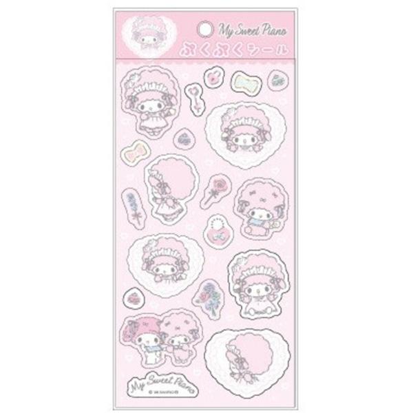 商品概要サンリオの人気キャラクター、マイスウィートピアノのぷくぷくシールです。ぷっくりとした立体感のあるかわいいデザインで、手帳やノート、スマホケース、小物のデコレーションにおすすめです。コレクション用としても普段使い用としても使いやすいア...