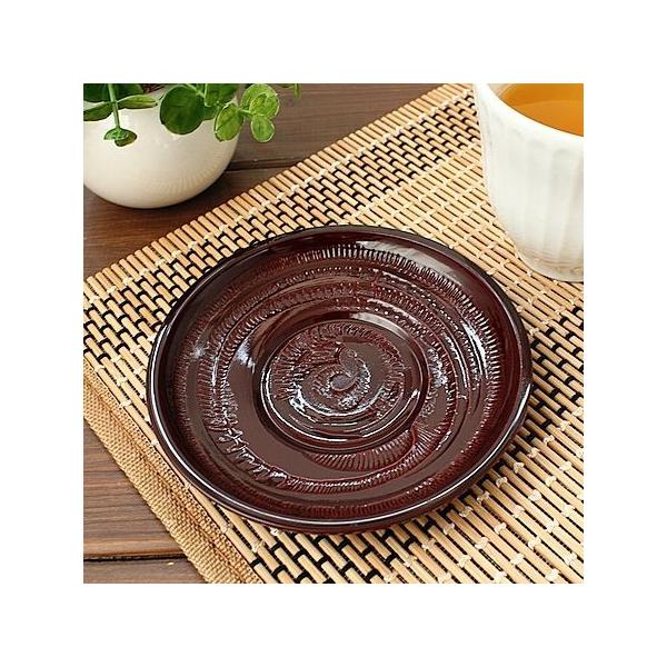 ・サイズ　直径/約12cm　高さ/約1.8cm・重さ 　約50ｇ　・材質 　ABS樹脂/ウレタン塗装※こちらの商品は茶托のみの販売となりますのでご注意ください。※製品の特性上、『寸法・容量・重さ』等は、若干の誤差がございますので、あくまで参...