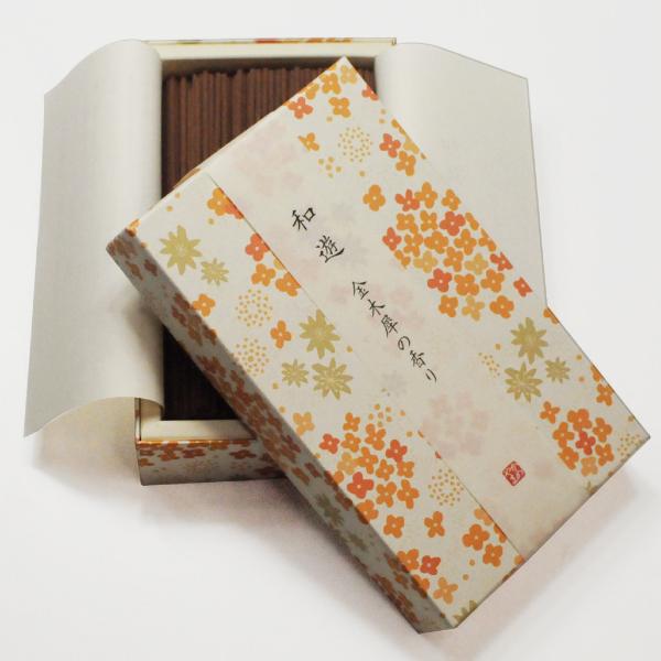 【商品について】和遊 線香  金木犀の香りお花とセットでご購入ください。原料：タブ粉、香料、その他長さ：135ｍｍ内容量：約130ｇ燃焼時間：約25分【注意事項】※単体でのご購入は出来ません。※画像はイメージです。