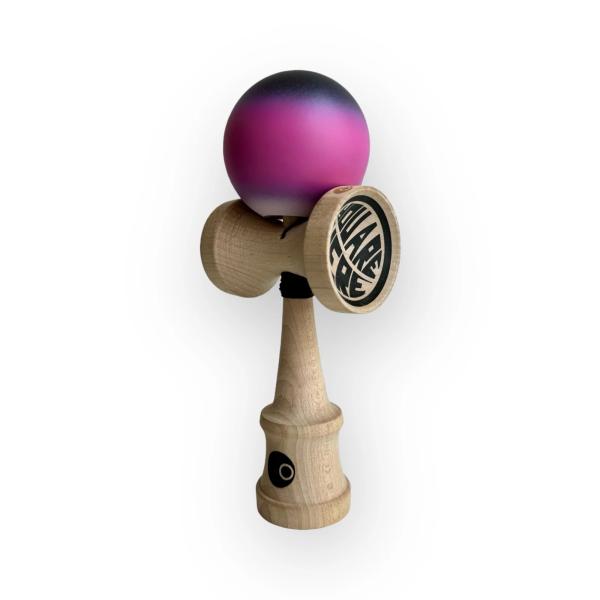 Zero1 メイプルケンとNEOコーティングのメイプル玉の組み合わせです！ZERO1シェイプケンの高さ17cm - ベースカップに穴があいています62mm (23mmベベル) ヨーロピアンメープルタマシグネチャーNEOクリア70cm の超ロ...