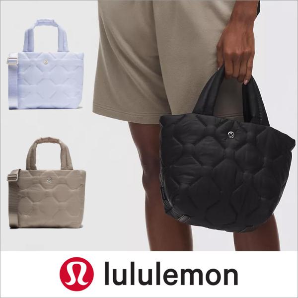 ブランド：lululemon(ルルレモン)サイズ：W 22cm x D 14.5cm x H 21cm素材：Mesh: 100% Polyester (recycled) Body: 100% Nylon容量：5L■実際の色とモニター画面で...