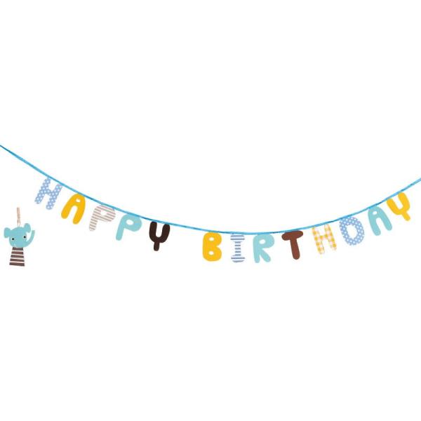 きっと楽しいお誕生日会になりそう♪マスコットは木製クリップ付きなので好きなところに移動させたり、個別に使用することもできます。