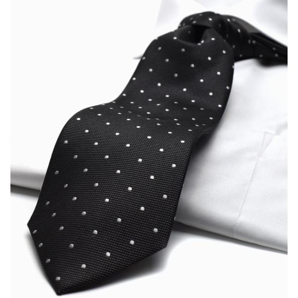 サイズ縦143センチ×幅8センチ材　質シルク１００％色ダークグレーベースに白のピンドット柄製造元中国商品説明写真と多少の色の異なりはご了承下さい。 ポイント利用