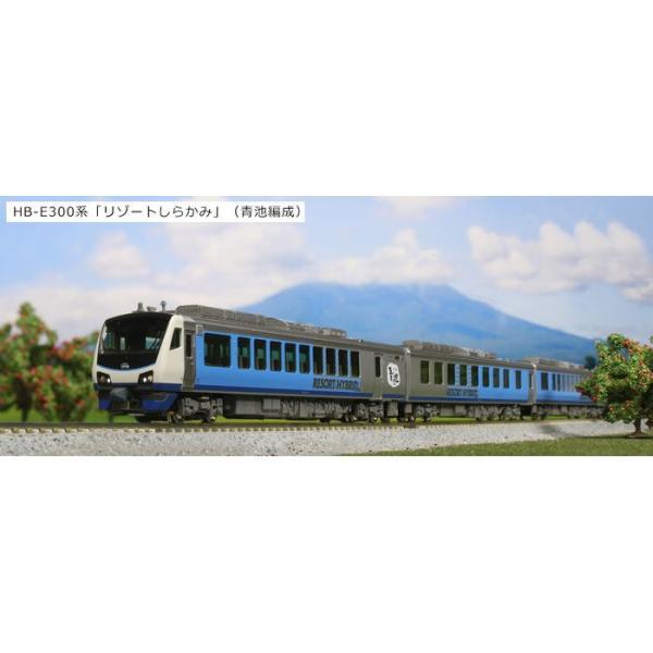 カトー HB-E300系「リゾートしらかみ」(青池編成) 4両セット 10 カトー HB-E300系「リゾートしらかみ」(青池編成) 4両セット 10
