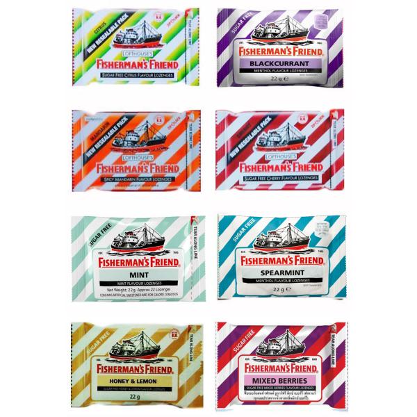 「フィッシャーマンズ フレンド」は、１３０年以上も人々に親しまれて来ています。ナチュラルでシンプルなヤツ。原料は、カンゾウ末エキス、ユーカリ油、メンソールなど天然由来成分が主体。味は、原料からおわかり頂けるようにメンソール味「スッ」とします...