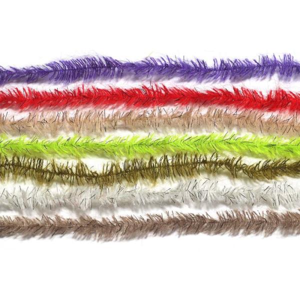 【発売日：2024年04月07日】Medium ミディアムサイズ10mm Speckled Black Mohair Scruff　スペックルドブラックモヘアスクラフはソフトなボディラップです。 エクステンデッドボディのカゲロウやベイトフィ...