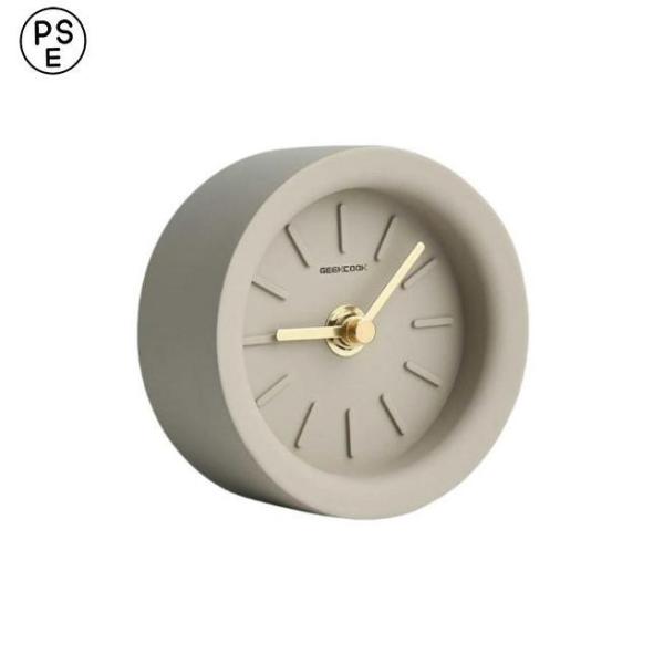 スタイリッシュなデザイン：テーブルクロックは0.5mmの銅ポインター、厚めの素材、丈夫でエレガントな外観、シンプルなノルディックスタイルです。クラシックなデザイン：時計面は100%コンクリート、ナチュラルカラー、細工、軽量でポータブルです。...