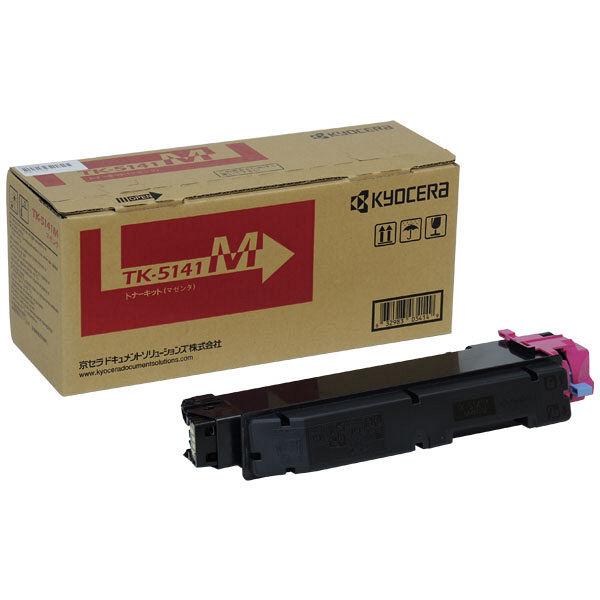 　型番：TK-5141M　印字枚数：マゼンタ約5,000枚　対応機種：ECOSYS M6530cdw／P6130cdn■沖縄離島以外送料無料です■メーカー直送品です。メーカー在庫がある場合は納期2〜3日。【重要】メーカー注文確定後のキャンセ...