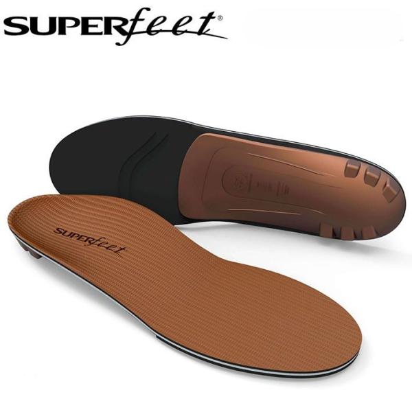 SUPER FEETトリムフィット COPPER DMP カッパースーパーフィートカッパーDMPは、形状記憶性能をもった低反発トップシートを採用。履きこむことで快適なフィット感を生みだし、あなたの足型にフィットした形状が維持される、セミ・カ...