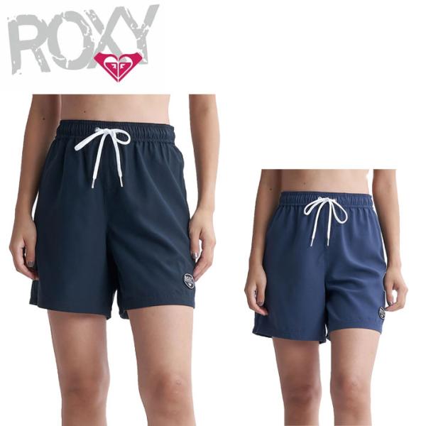 ROXY ロキシー 正規販売店LUNCH CALM ボードショーツ脚やヒップラインを美しく見せる、きれいなシルエットが魅力のミドル丈のボードショーツ。ベーシックかつシンプルなデザインは、カラフルなトップスとも好相性。裾のオーバル型の刺繍ワッ...