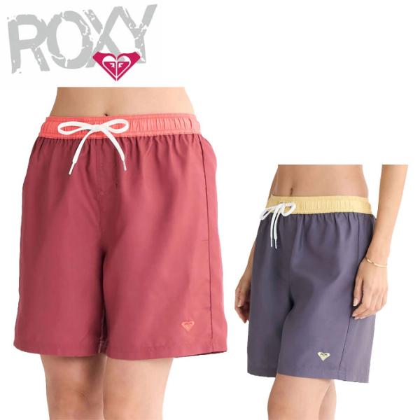 ROXY ロキシー 正規販売店LUNCH CALM COLOR ボードショーツ股上とウエスト、ヒップのサイズを見直し、より脚やヒップラインを美しく見せるようきれいなシルエットにリニューアルした、ミドル丈のボードショーツ。ベーシックかつシンプ...