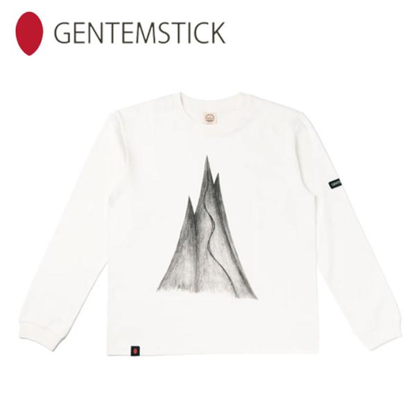 GENTEM STICK 正規販売店　Big Mountain Long Sleeve Tee玉井太郎によるオリジナルイラストの質感を忠実に再現するため、プリント方法にまでこだわりました。肌に優しいオーガニックコットンを使用した、使い勝手の...