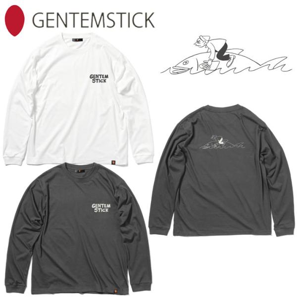 GENTEM STICK 正規販売店　ART LONG SLEEVE HANAIアーティスト：花井祐介 / Yusuke Hanaiサーフ、スケート、スノーカルチャーから影響を受けレトロで温かみでサーファーや動物、日常の風景などをモチーフに...