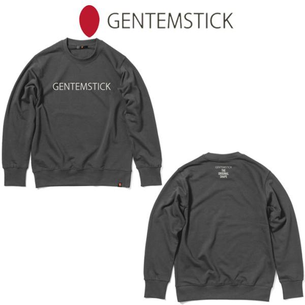 GENTEM STICK 正規販売店　LOGO ORGANIC COTTON SWEATSHIRT100%オーガニックコットンを使用したスウェット。シンプルなロゴデザインはあらゆるシーンに馴染み、永く愛用できる一枚です。自然と共に生きるとい...