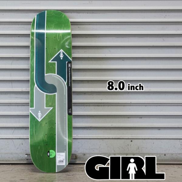 GIRL ガール　スケートボードデッキGRIFFIN GASS グリフィン・ガス[SPEC]-Width：8.0inch-Length：31.88inch-Weelbase：14"-Shape：G080※付属のステッカーカラーはアソートとな...