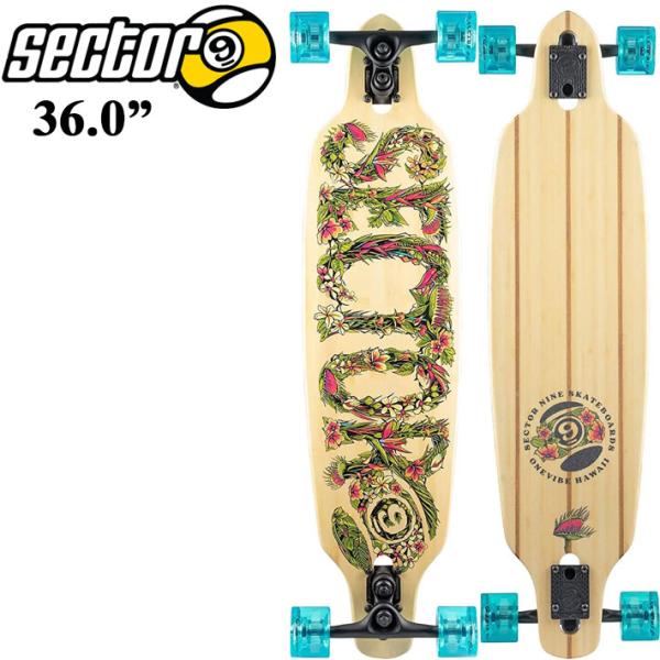 SECTOR9 セクターナイン サーフスケート 日本正規販売店FRACTAL FLORA  36.0