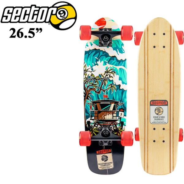 SECTOR9 セクターナイン サーフスケート 日本正規販売店BAMBINO SHOREBREAK 26.5