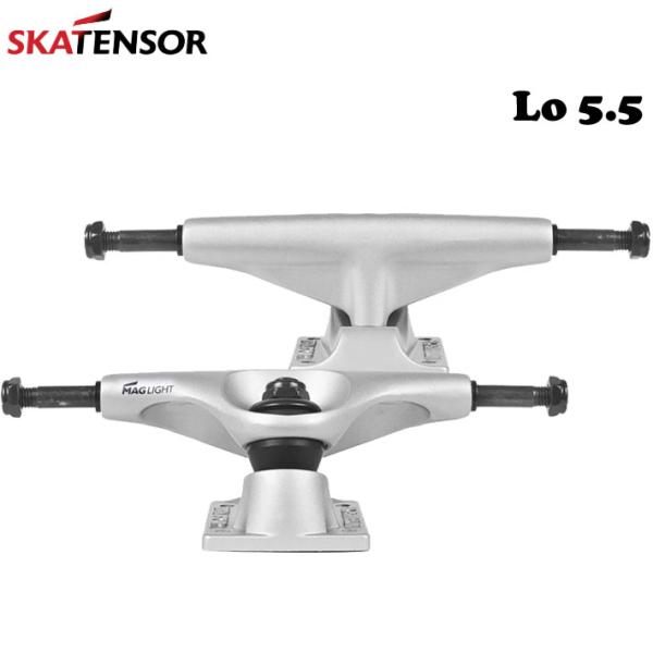 トラック スケボー スケートボード Artist Unknown Tensor Trucks Mag Light Low Silver ...