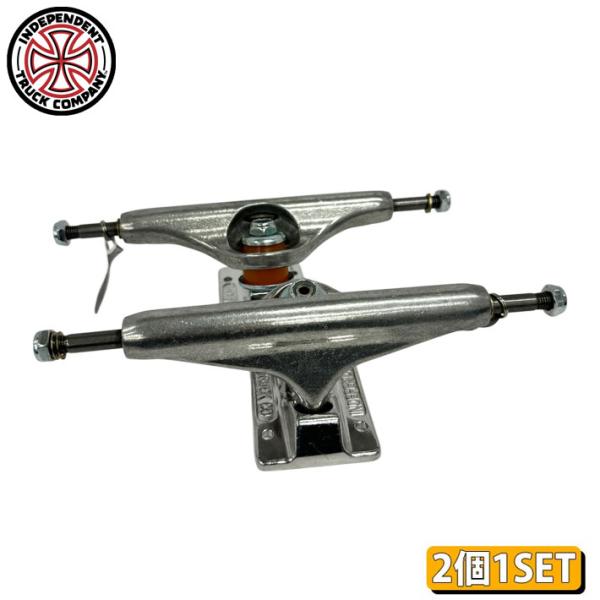 INDEPENDENT【インディペンデント】トラック 正規販売店・ブランド：INDEPENDENT(インディペンデント)・モデル：FORGED HOLLOW SILVER TRUCKS・カラー：シルバーサイズ・INDEPENDENT【インデ...