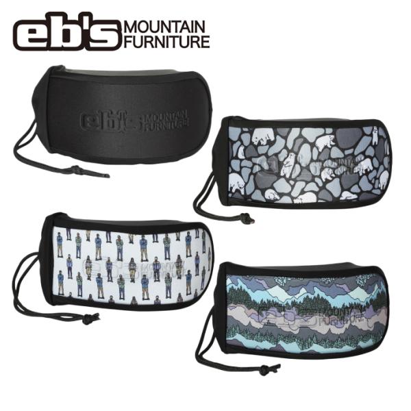 eb's　エビス　ゴーグル収納、保護GOGGLE CASE HYBRID　ゴーグルケースハイブリッド　持ち運びに便利＆取り出しやすい巾着タイプのゴーグルケース・素材：ポリエステル（伸縮素材）■メーカー提供画像・サイズを使用しております。製品...